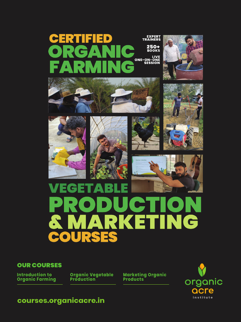Organic Acre Courses - 2024 | PDF | Organic Farming | Agriculture