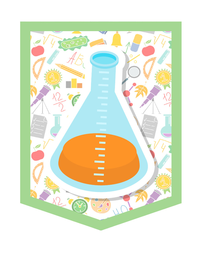 Banderines Feria de Ciencias Simple Verde (4) | PDF