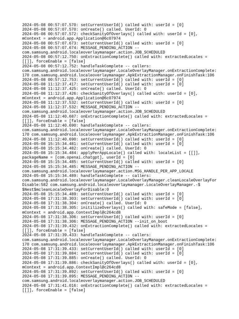 Lom Log | PDF | Android (Robot) | Embedded Linux Distributions