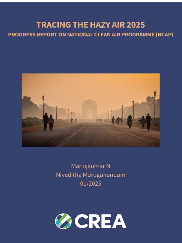 NCAP 2025 Air Quality Progress Report | PDF | Air Pollution | Particulates
