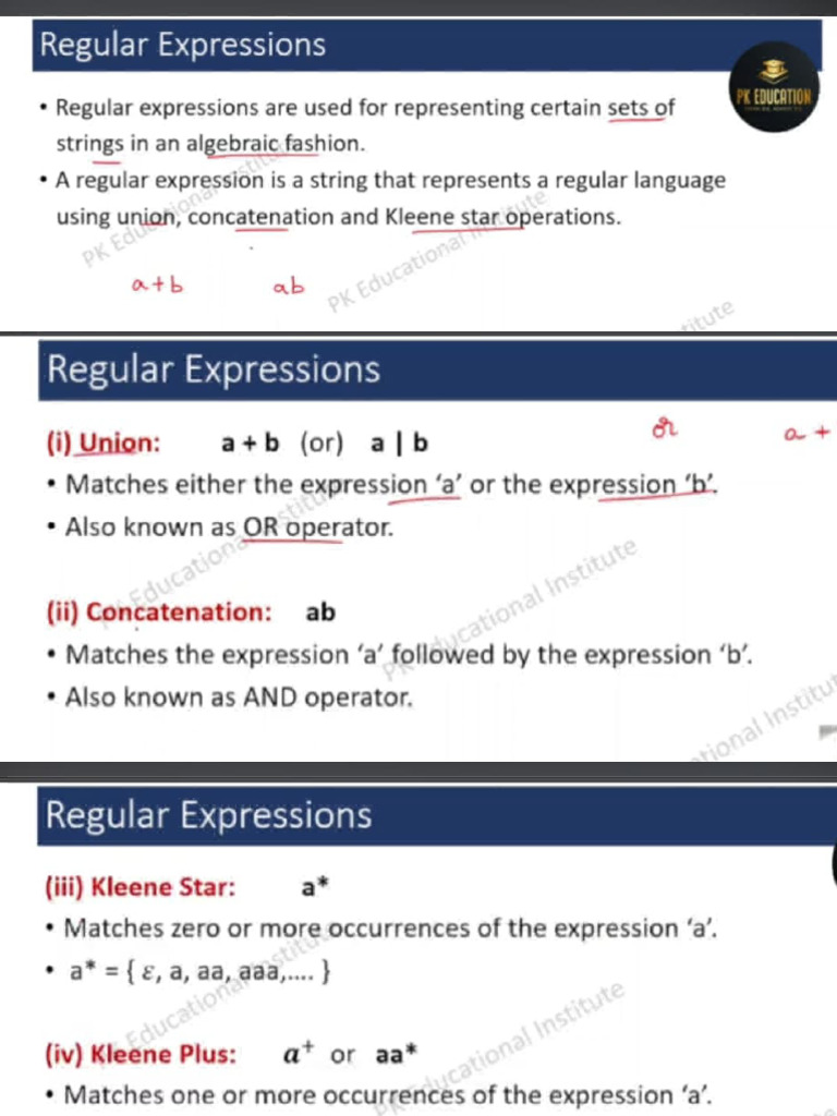Regular Expression | PDF