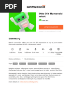 Otto DIY Robot Assembly Guide | PDF