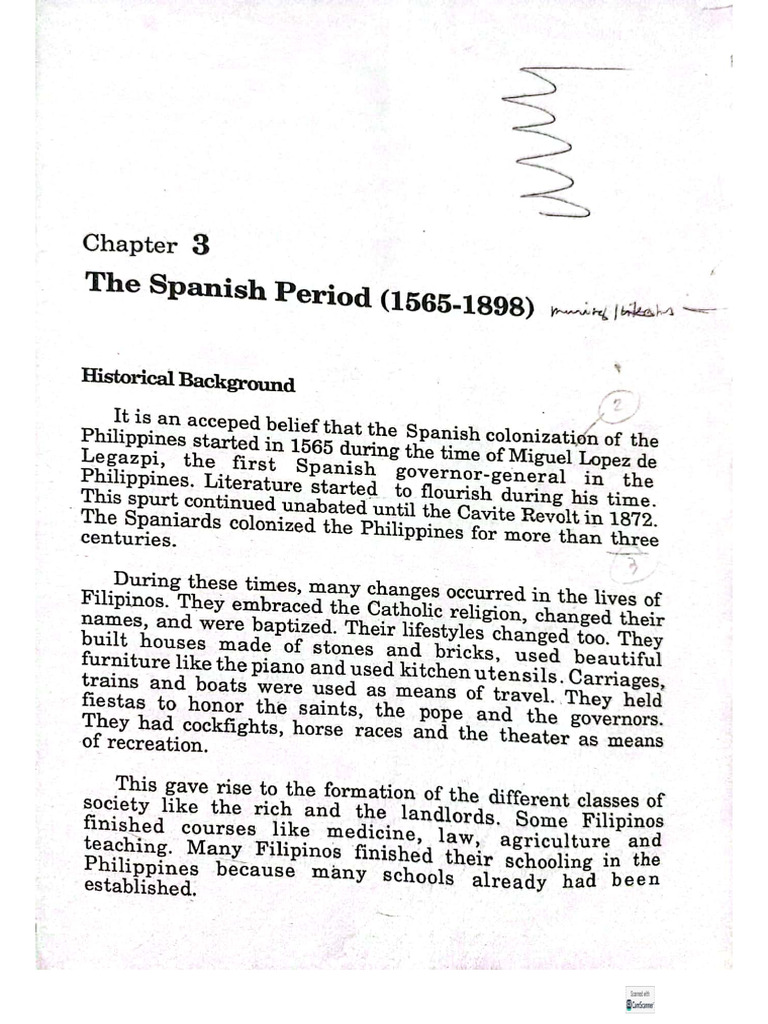 Chapter 3 - The Spanish Period | PDF