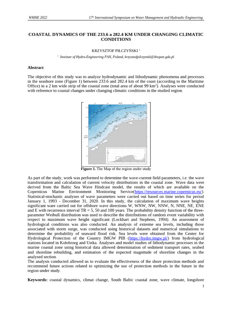 02 Pilczynski Coastal Dynamics | PDF | Coast | Hydrology
