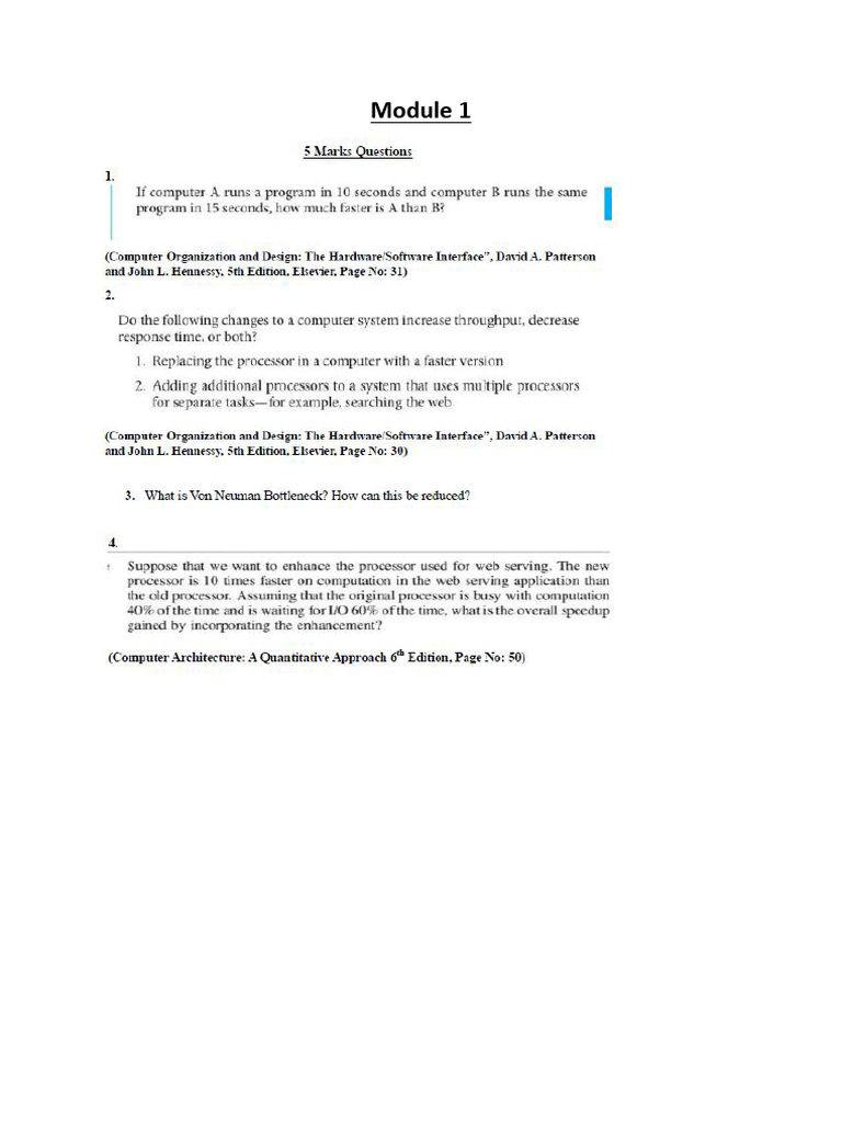 COA Assignment 2 | PDF