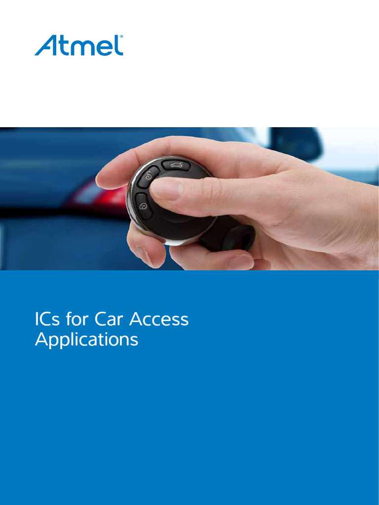 Atmel 4615 ICs For Car Access Applications - Flyer | PDF | Electronic ...