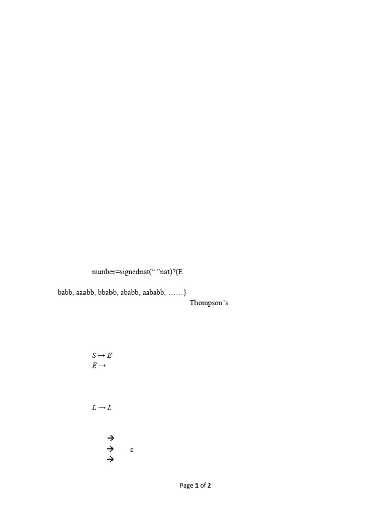 Compiler Design Worksheet | PDF | Parsing | Regular Expression