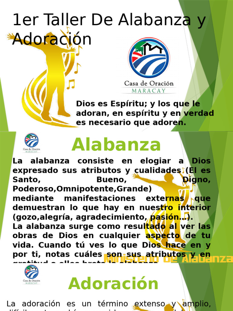 Taller de Alabanza y Adoración 2023 | PDF | Dios | Ropa