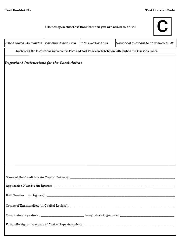 CUET 2024 Political Science Question Paper 323 E Set C | PDF