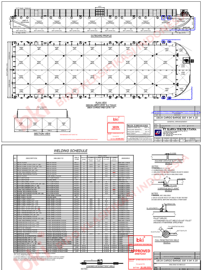 1972-1974 Marged 12 March-1 | PDF | Deck (Ship) | Mechanical Engineering