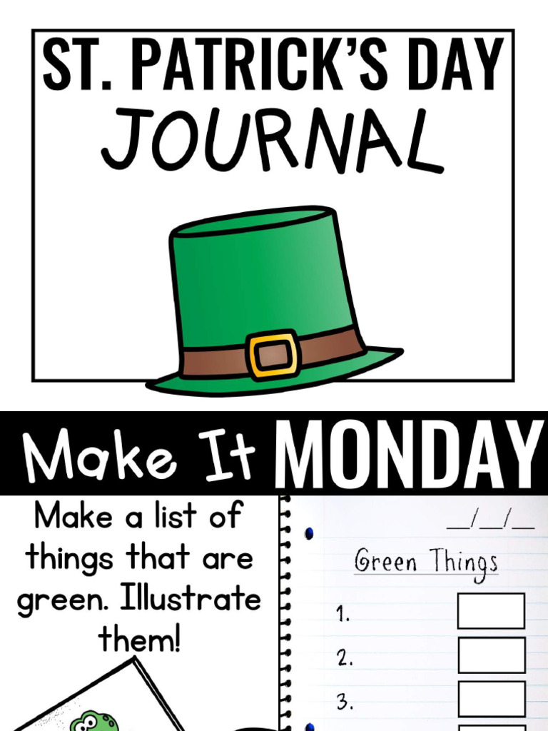 ST PATRICKS DAY Journal PDF Erin Waters - Compressed | PDF