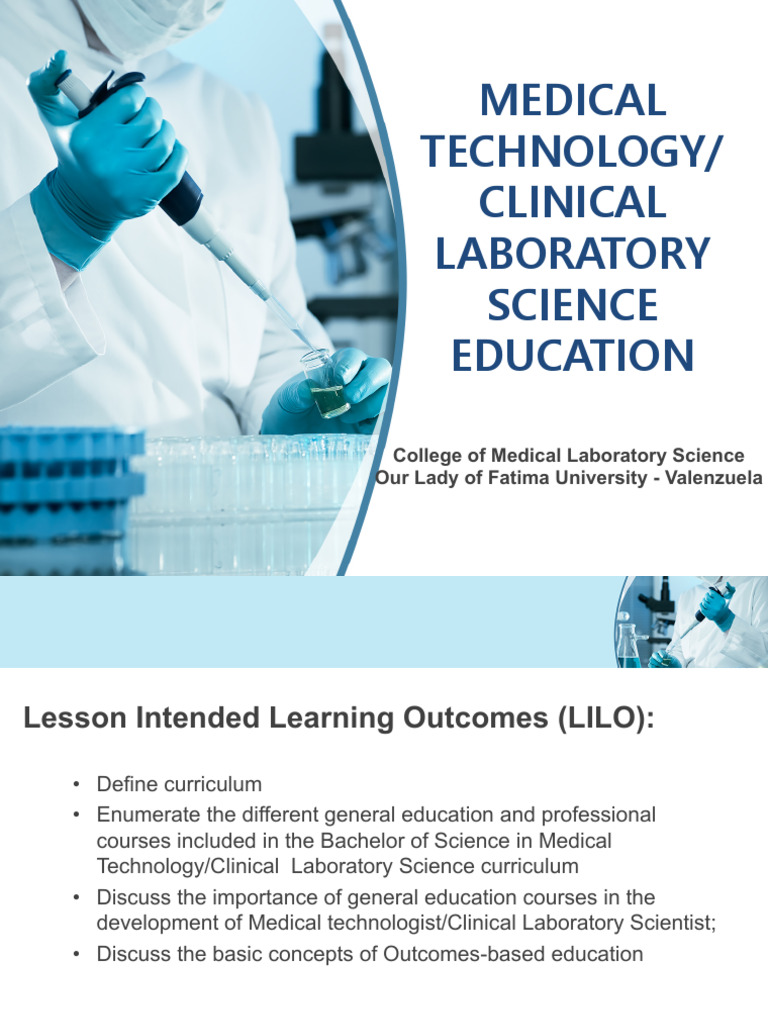 OLFU BSMLS Curriculum Overview 2025 | PDF | Health Care | Medicine