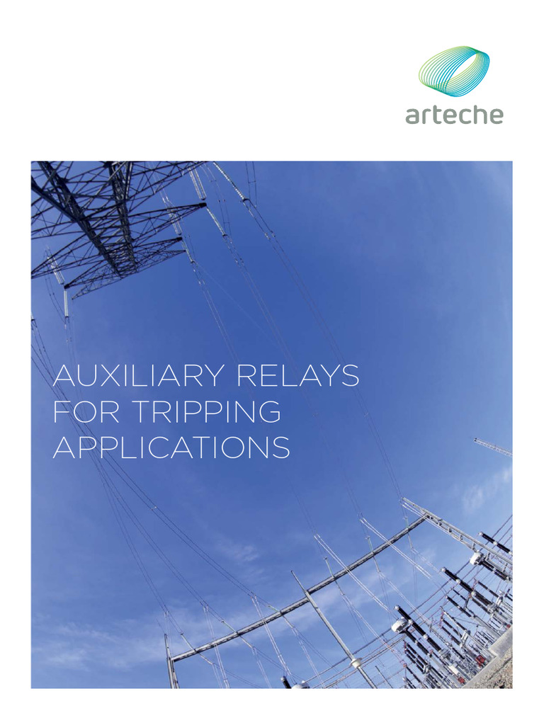 Arteche CT Tripping-Relays en 2 | PDF | Relay | Electronic Engineering