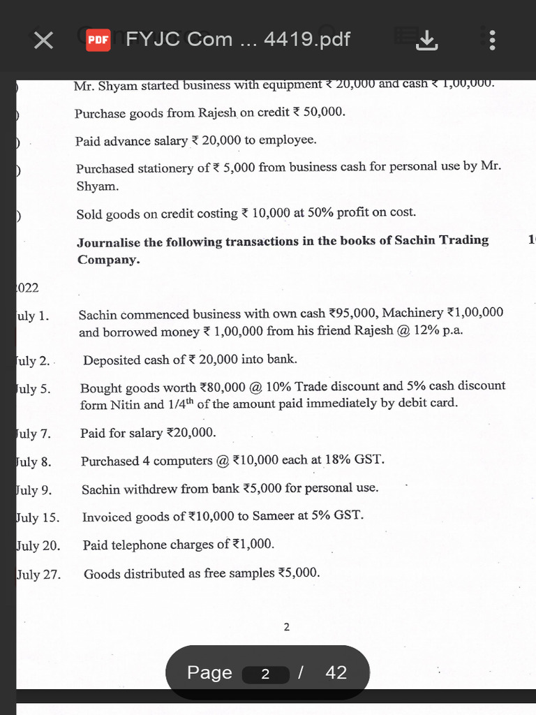 FYJC - Google Drive | PDF