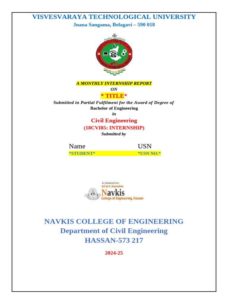 Monthly Internship Report Format | PDF | Paragraph