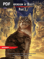 D&D 5E Beast Shapes Overview | PDF | Zoology