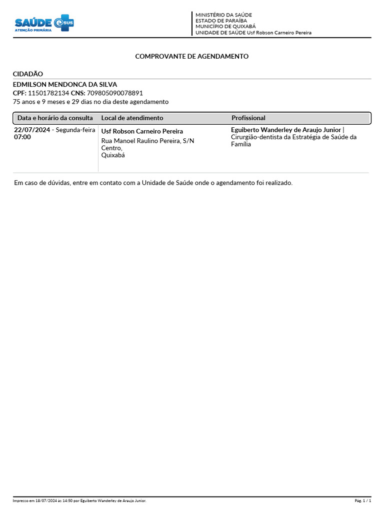Edmilson_Mendonca_comprovante_agendamento | PDF