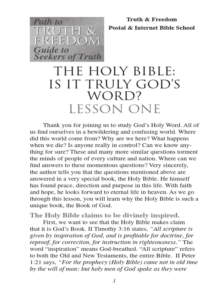 Bible Studies | PDF | Bible | Revelation