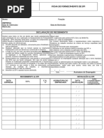 Termo de Recebimento e Responsabilidade Do Epi | PDF