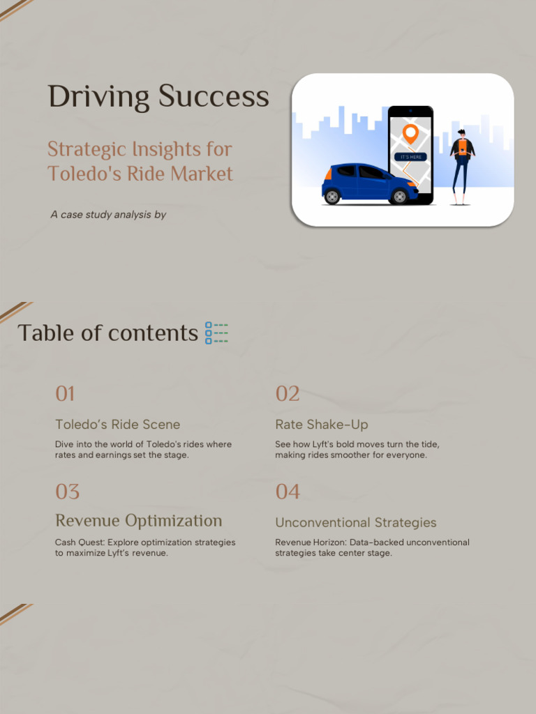 Product Pricing Case Study | PDF | Pricing | Lyft