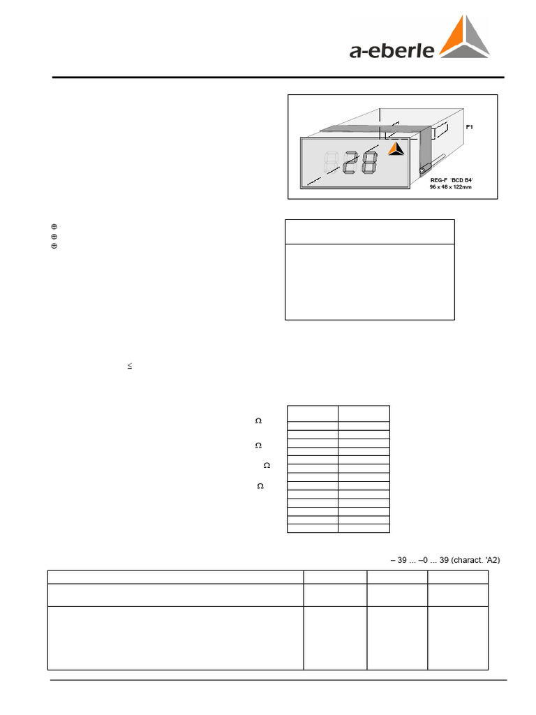 Tap Position Display REG-F BCD B4 | PDF | Power Supply | Power Electronics