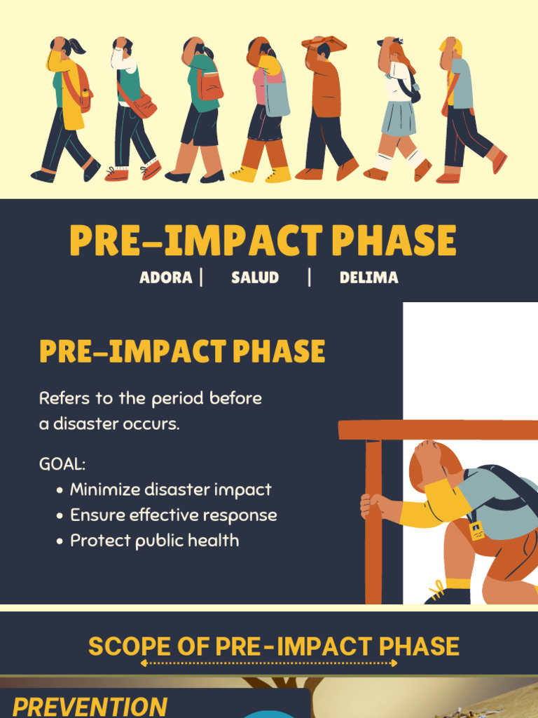 2 Pre-Impact Phase (Mr. Salud) | PDF | Disaster Risk Reduction | Disasters