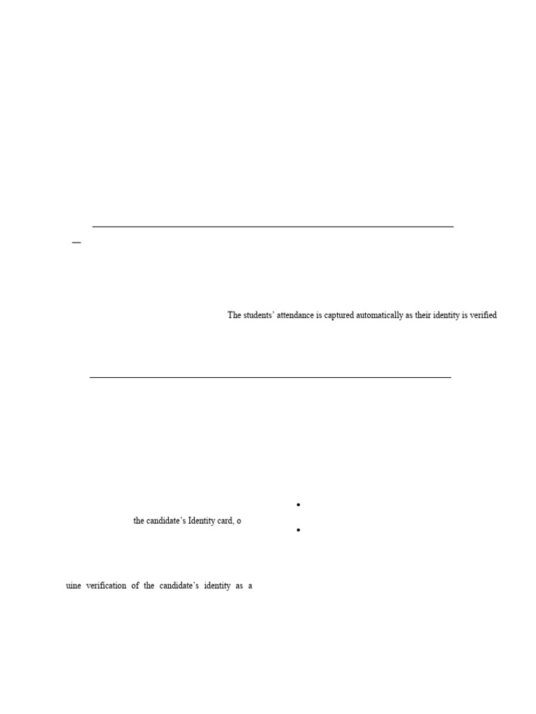 Biometric Model for Exam Integrity | PDF | Biometrics | Computing