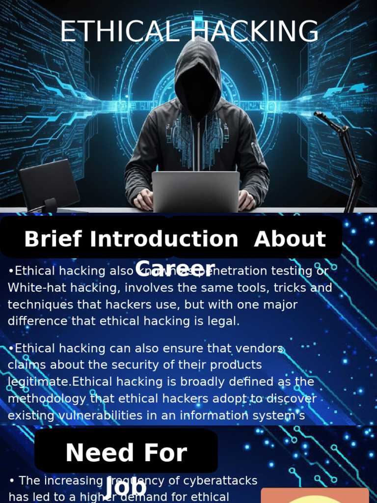 Overview of Ethical Hacking Careers | PDF | Security | Computer Security
