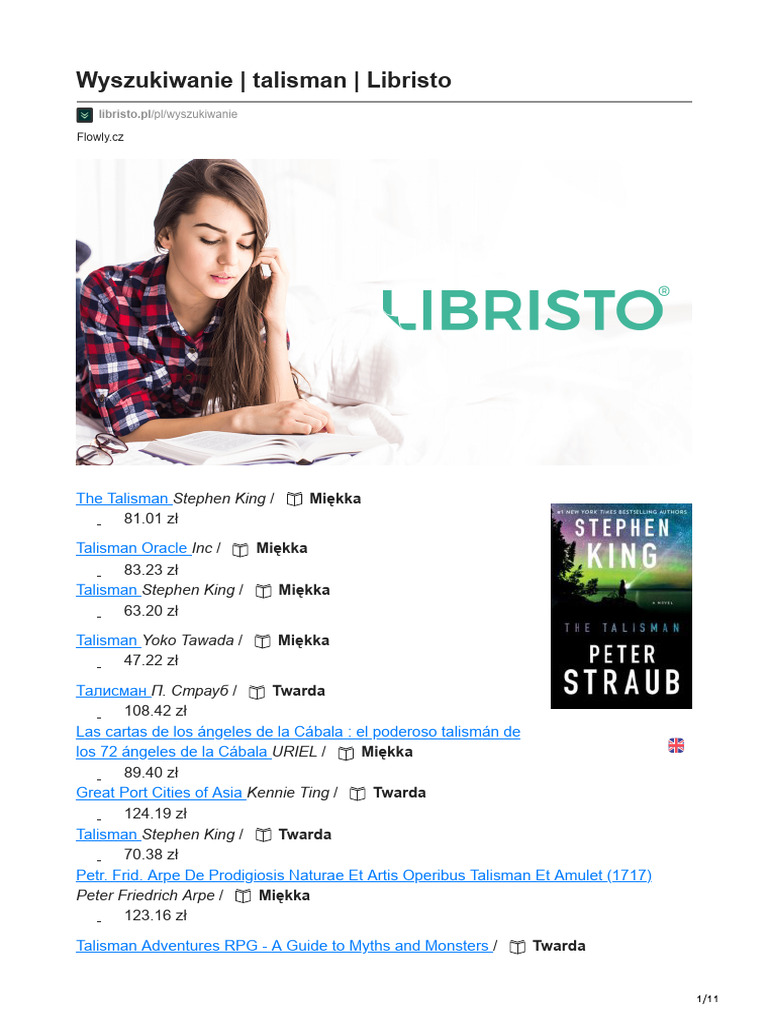 Libristo - Pl-Wyszukiwanie Talisman Libristo | PDF