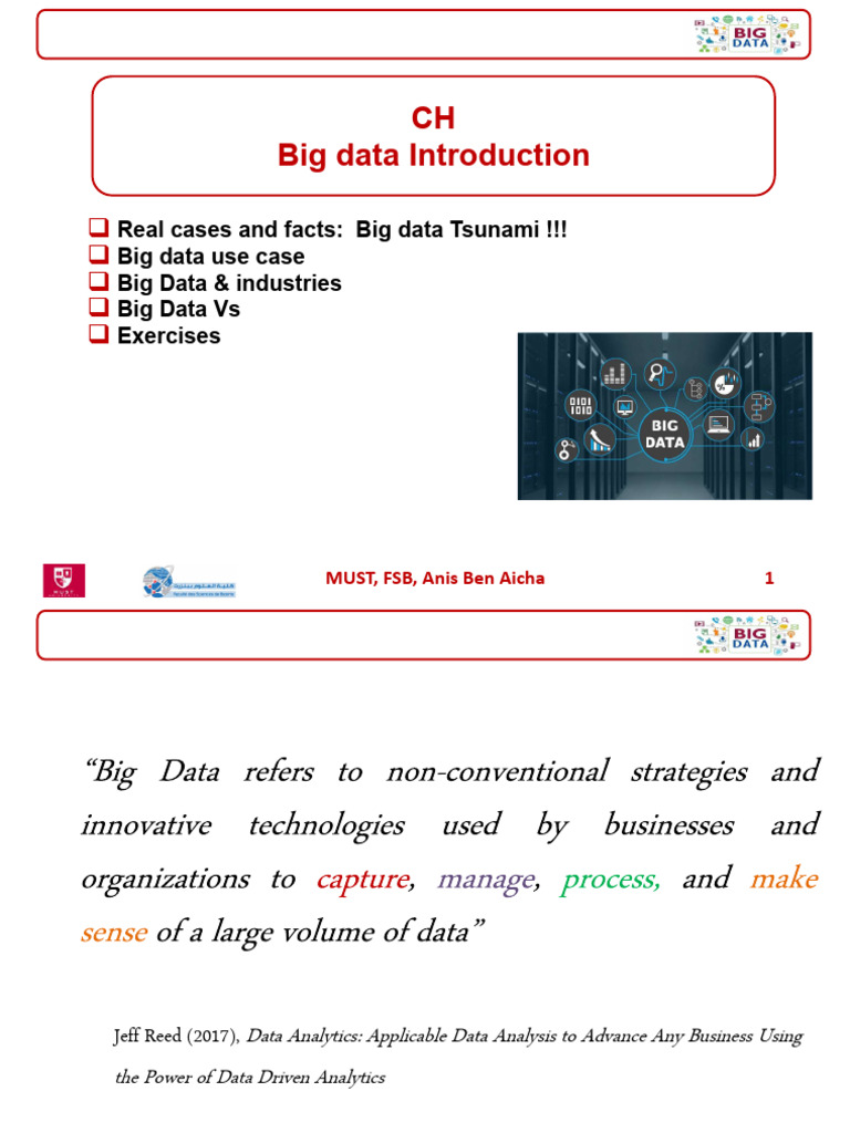 CH1 - Big Data Introduction-En | PDF | Big Data | Data Science