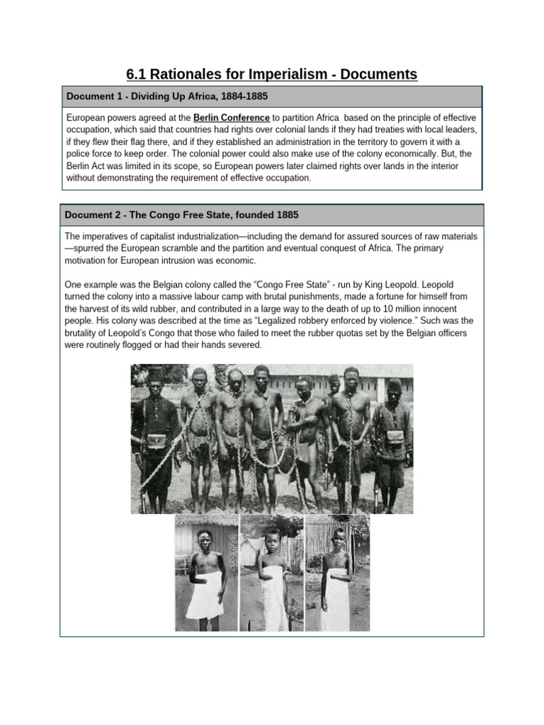 Leopold's 1883 Letter to Missionaries | PDF