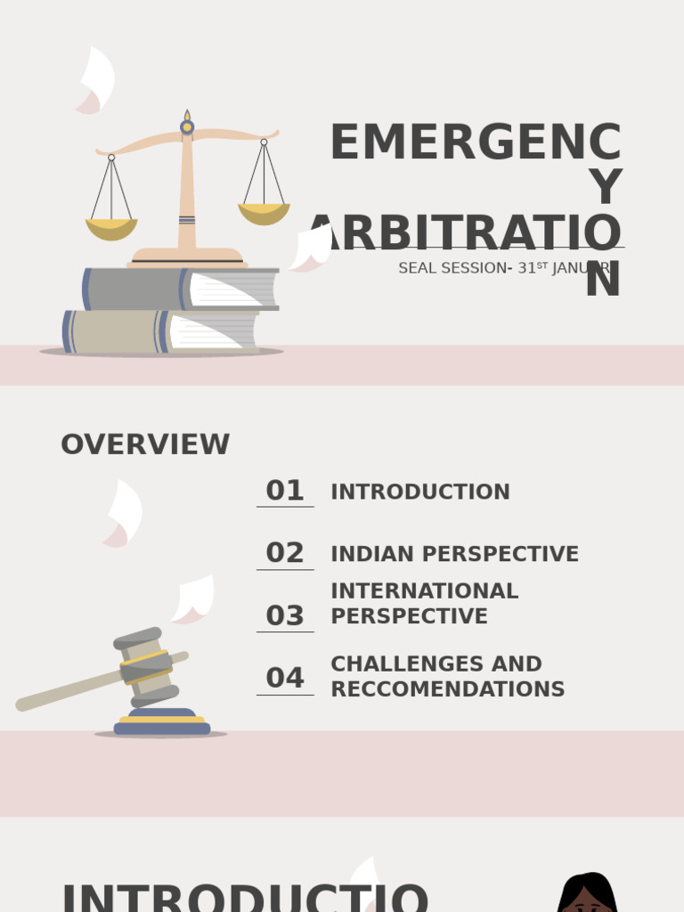 Emergency Arbitration | PDF | Arbitration | Arbitral Tribunal