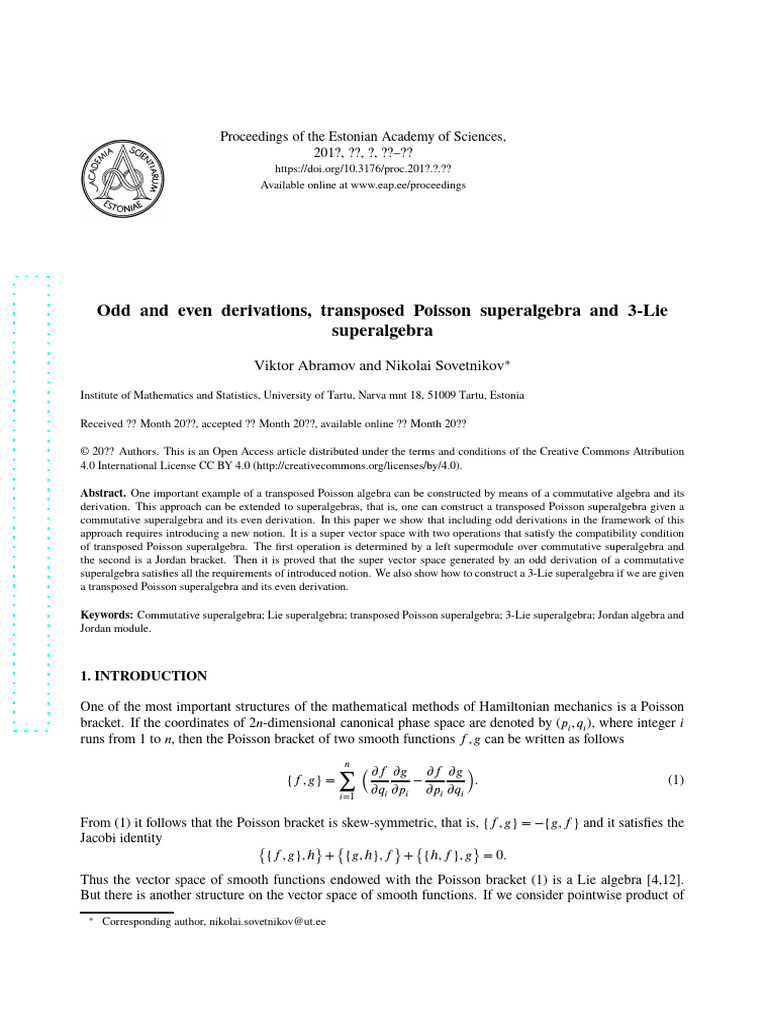 Odd and Even Derivations, Transposed Poisson Superalgebra and 3-Lie ...