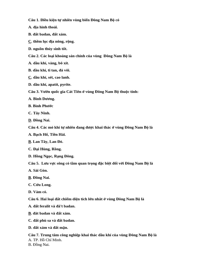 tn địa gk2 9 | PDF