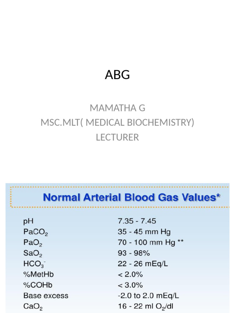 Mamatha G MSC - MLT (Medical Biochemistry) Lecturer | PDF