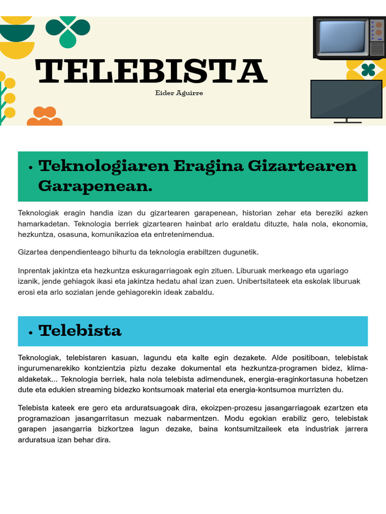 Telebista | PDF