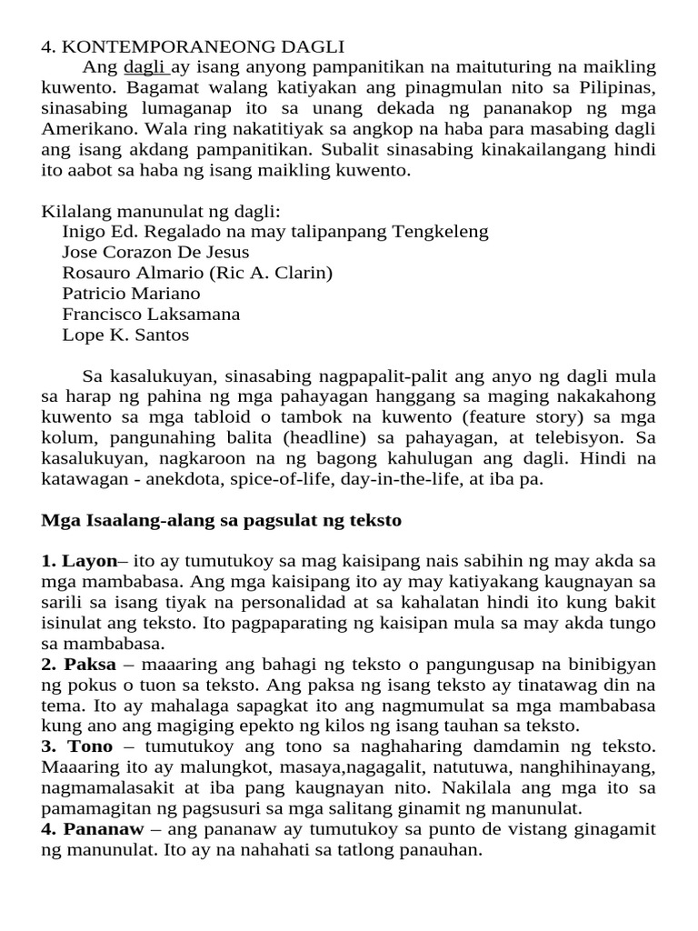 Filipino 8 q3 | PDF