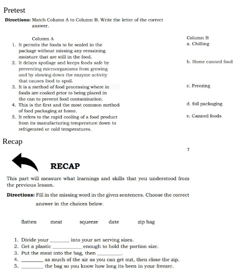 TLE Grade 9 Q4 W7 Day 1 | PDF
