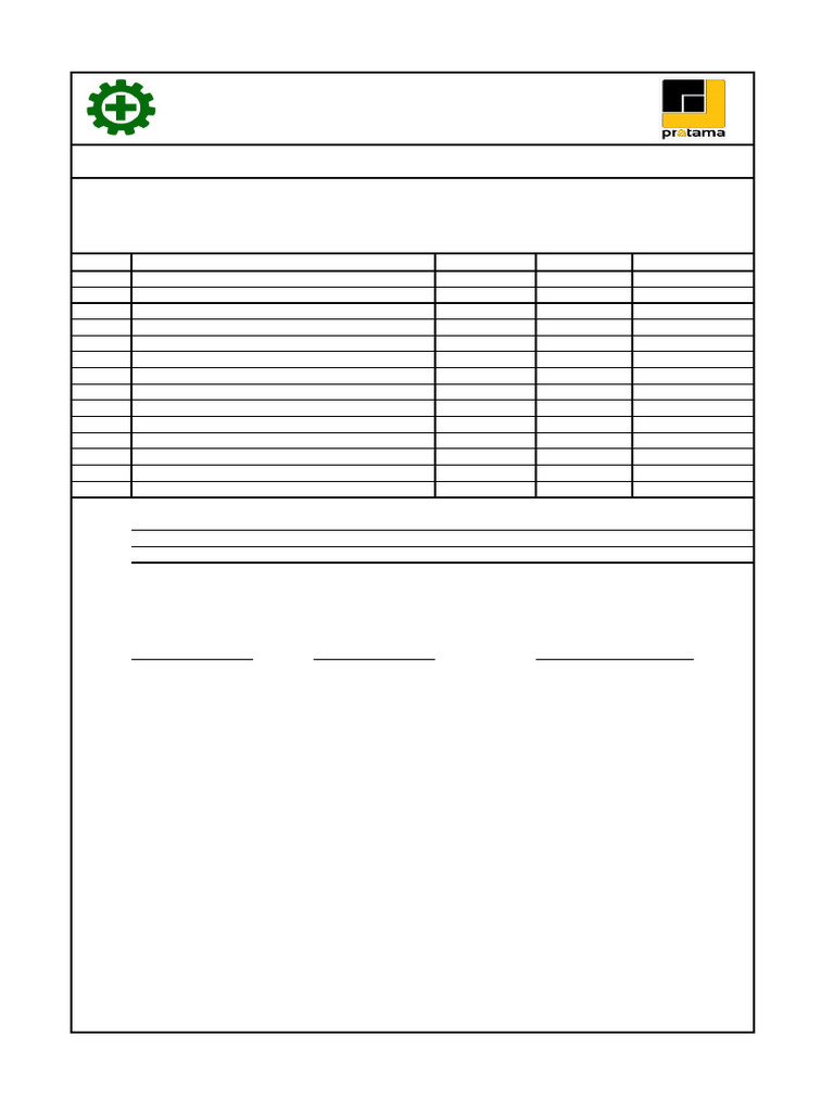 Form13-HSE-IV-2020 Lifting Gear | PDF