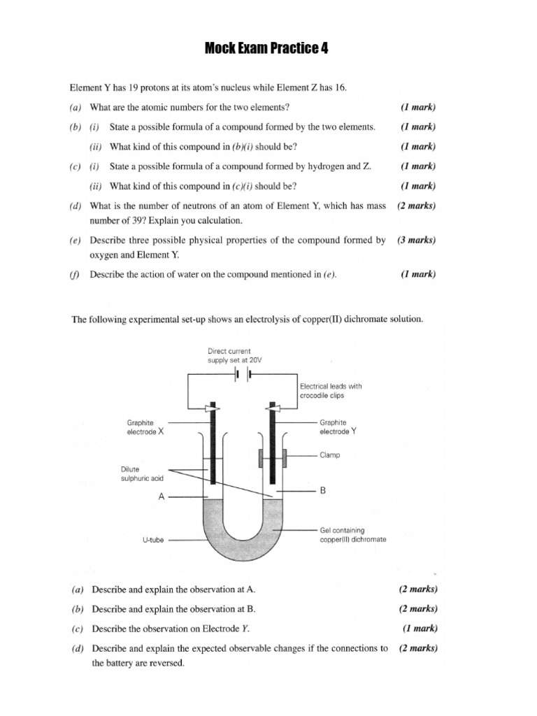 Mock exam practice | PDF
