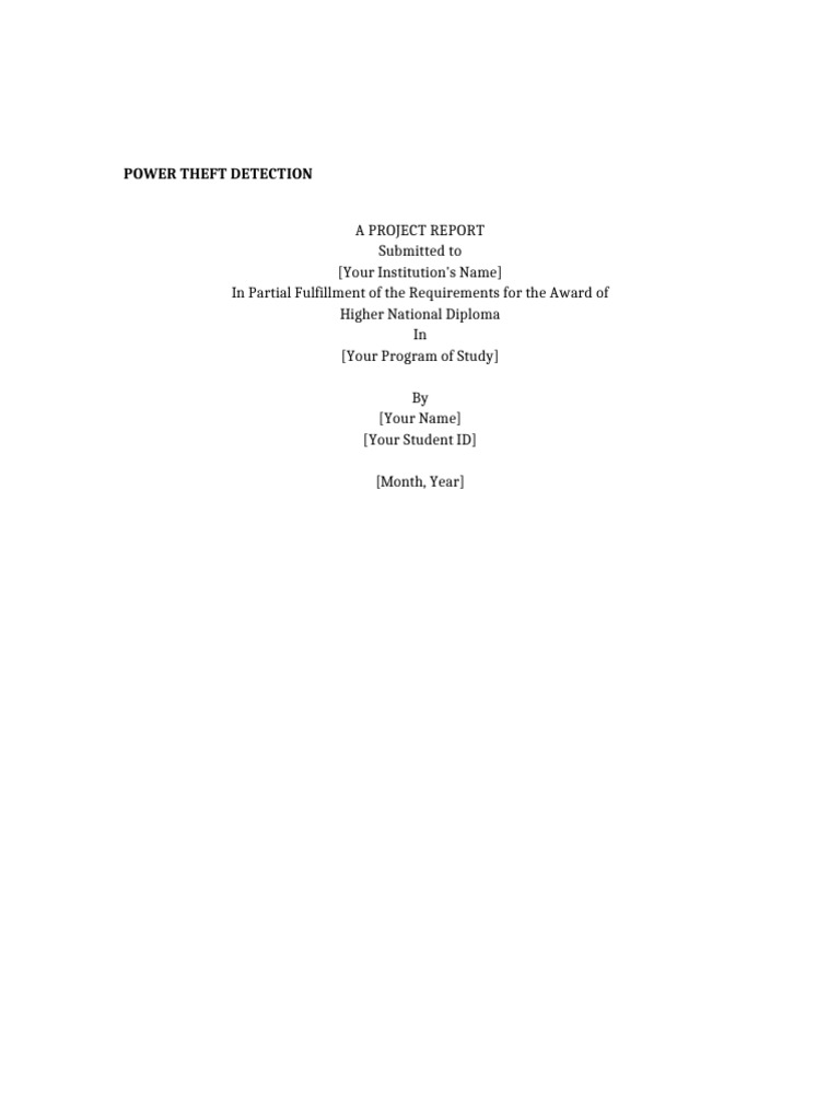 Power - Theft - Detection - Document 2 | PDF | Artificial Intelligence ...