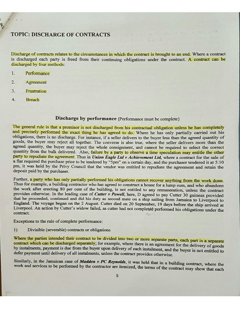 Discharge | PDF
