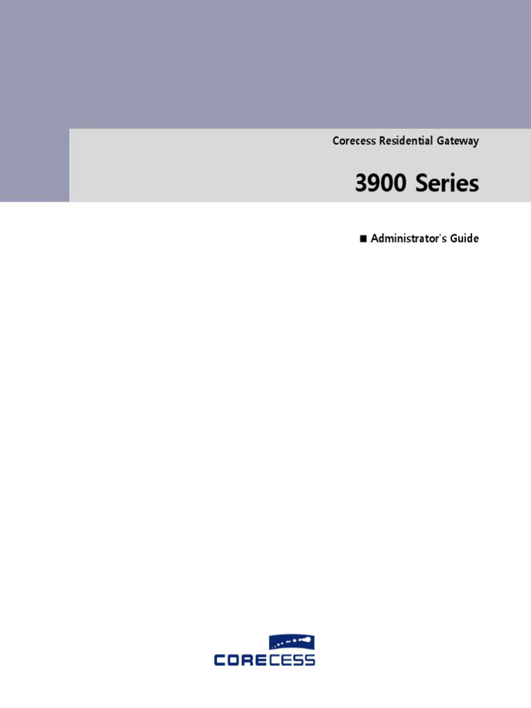 ONU 3900 Series - Administrator'sGuide | PDF | Command Line Interface | File Transfer Protocol