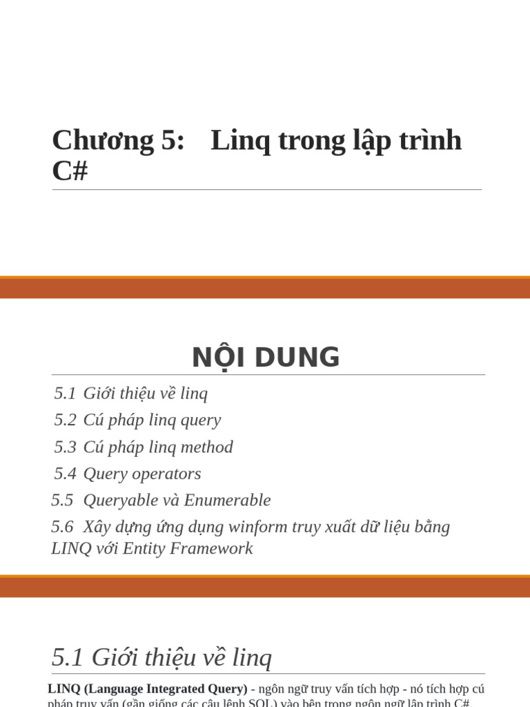 Chuong 5 | PDF
