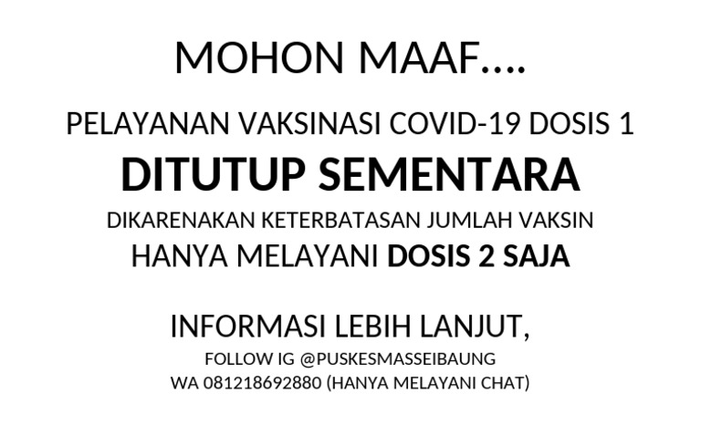 MOHON MAAF | PDF