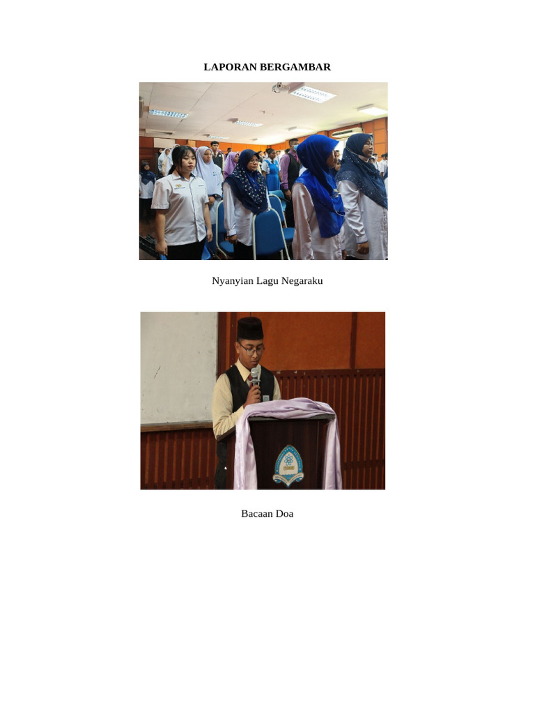 Laporan Dokumentasi Masko (Bergambar) | PDF