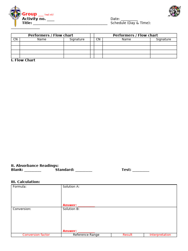 CC1L Template Activity-Sheet Analytes | PDF