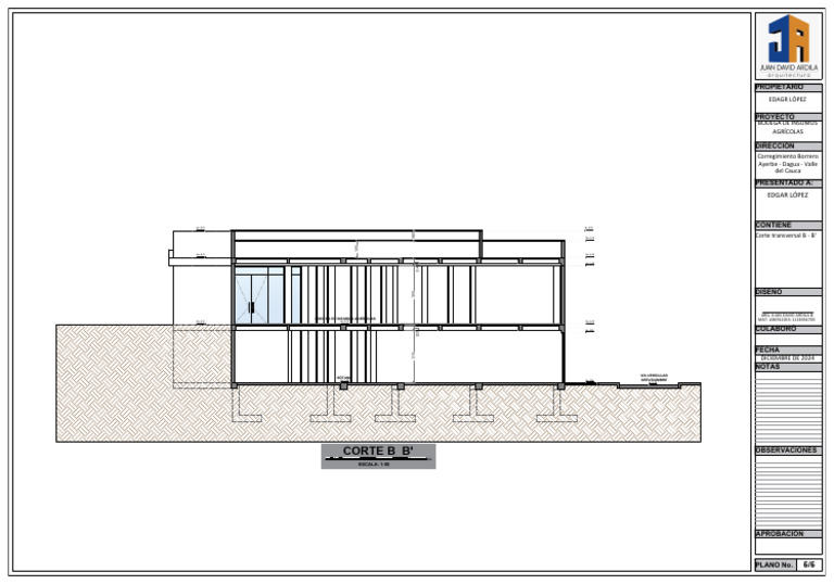 JA-ARQ-DIS-COM-EL-161224-Plancha 5 | PDF