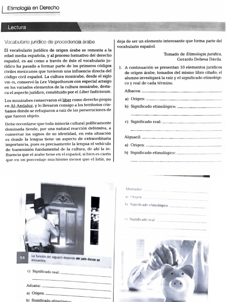 Etimología en Derecho | PDF