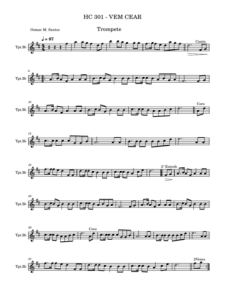 HC - 301 - VEM - CEAR Trompete | PDF